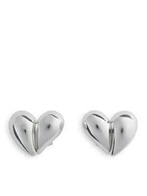 Bottega Veneta Drop Clip Earrings