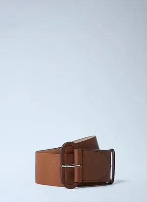 Max Mara Leather Belt - Brown