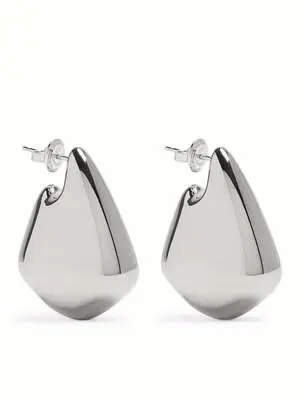 Bottega Veneta Flin Earrings - Silver