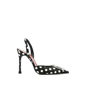 Amina Muaddi Shoes - Black