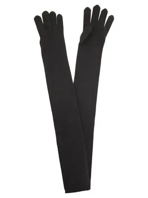 Max Mara Timor Cashmere Gloves - Black