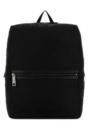 Fendi Canvas Lui Backpack - Black