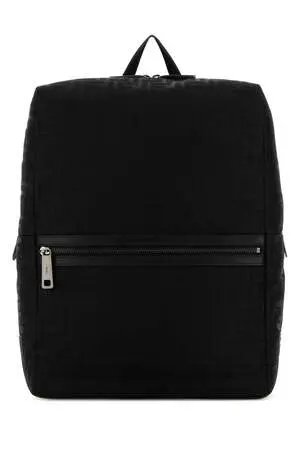 Fendi Canvas Backpack - Black