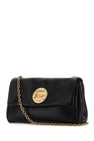 Chloé Leather Shoulder Bag - Black