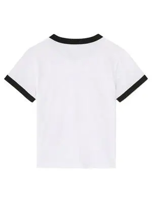 GANNI Kitty Graphic T-shirt - White