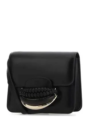 Chloé Leather Kattie Clutch - Black