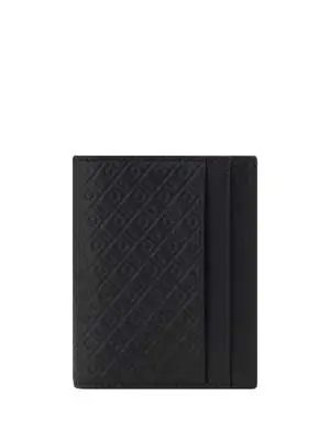 FERRAGAMO Billfold Card Holder - Black