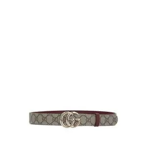 Gucci Gg Supreme Canvas Belt - Cream