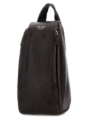 Prada Dark Nappa Leather Backpack