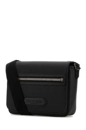 TOM FORD Leather Small Traveller Crossbody Bag