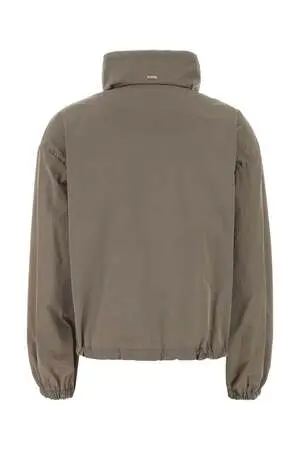 Herno Dove Grey Polyester Windbreaker