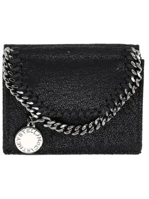 Stella McCartney Wallet Holder Falabella - Black