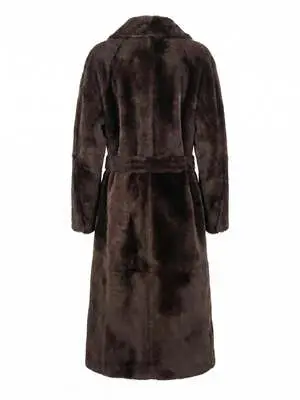 Brunello Cucinelli Fur Overcoat - Multicolor