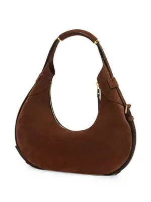 Moschino Handle Me Leather Shoulder Bag