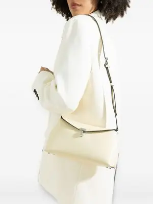 TOTEME Leather T-lock Clutch
