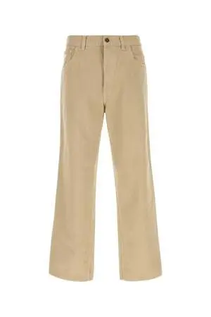 Prada Beige Cotton Pant - Brown