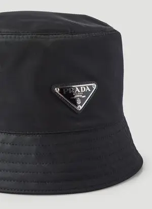Prada Logo Bucket Hat