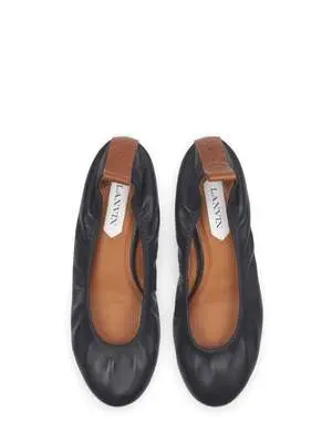 LANVIN Leather Ballerina