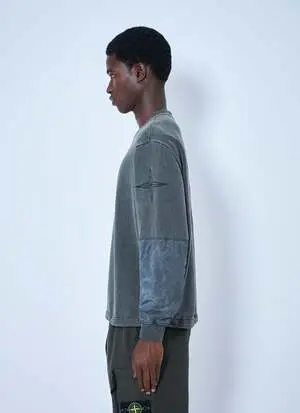 Stone Island Oversized Crewneck Sweatshirt