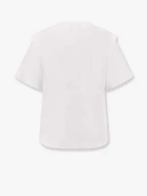 Isabel Marant Étoile Zelitos Organic Cotton T-shirt - White