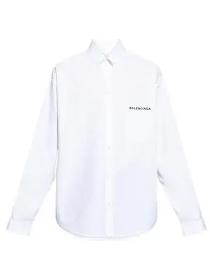 Men's Balenciaga White Shirts
