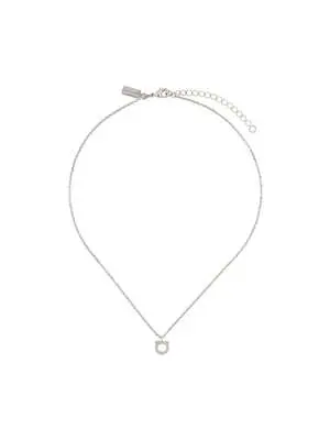 FERRAGAMO Gancini Crystal Necklace - Multicolor