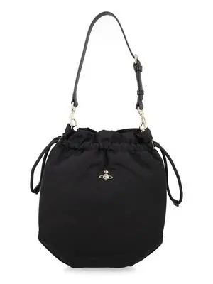 VIVIENNE WESTWOOD Bag With Orb Detail - Black