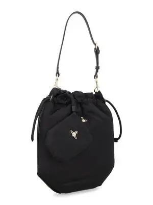 VIVIENNE WESTWOOD Bag With Orb Detail - Black
