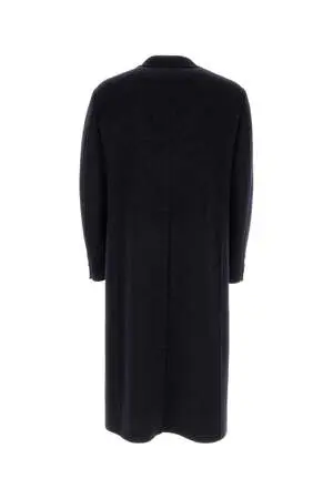 Fendi Wool Blend Overcoat - Blue