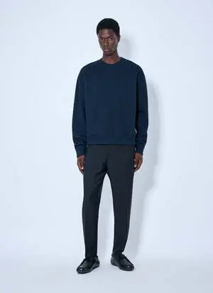 JIL SANDER Cotton Crewneck Sweatshirt