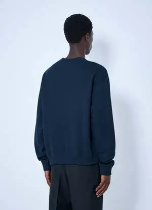 JIL SANDER Cotton Crewneck Sweatshirt