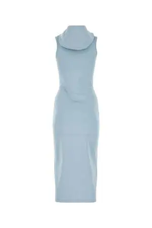 Alaïa Sleeveless Hooded Midi Dress