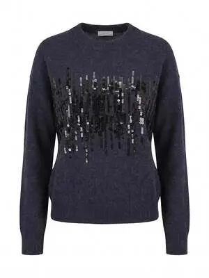 Peserico Round Neck Sweater - Multicolor