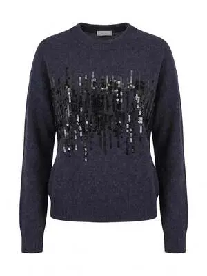 Peserico PESERICO Round Neck Sweater Multicolor