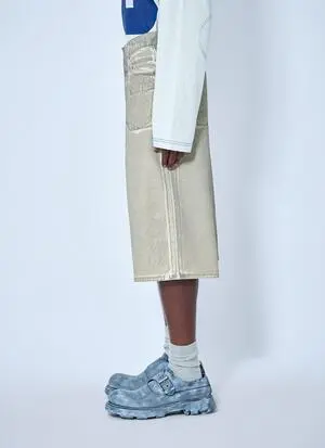 Acne Studios Wide-leg Denim Shorts