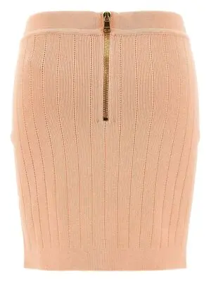 Balmain Knitted Mini Skirt