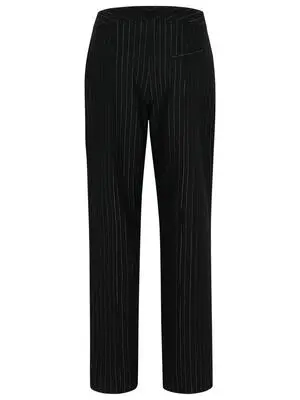 GANNI Viscose Blend Trousers