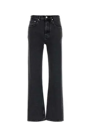 JIL SANDER Dark Grey Denim Jeans - Gray