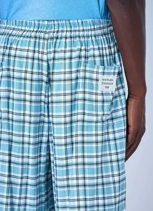 Acne Studios Casual Flannel Check Shorts