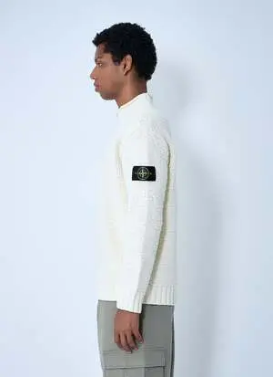 Stone Island Chenille Cotton Sweater