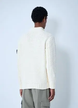 Stone Island Chenille Cotton Sweater