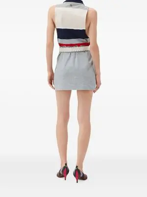 Versace Striped Mini Dress
