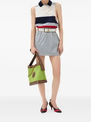 Versace Striped Mini Dress