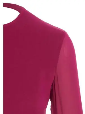 Andamane Cropped Georgette Top