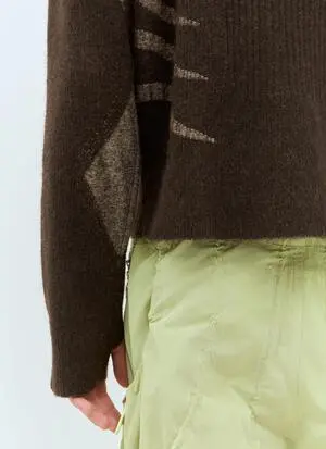 CHARLIE CONSTANTINOU Plated Pullover Hooded Sweater