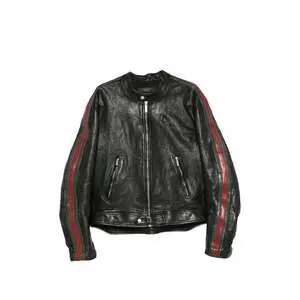 Gucci Jackets Leather Jackets - Black