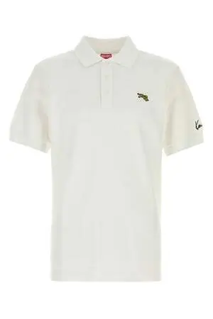 Kenzo Piquet Polo Shirt - White