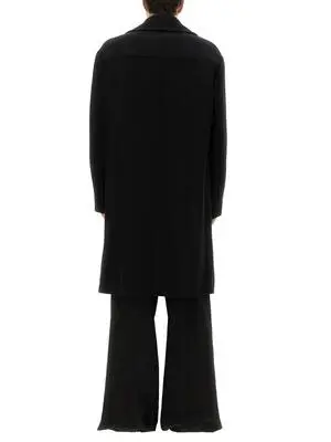 Dries Van Noten Racos Overcoat - Black
