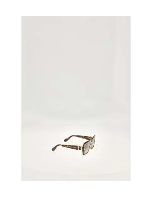 Dior Tortoiseshell Square Frame Sunglasses