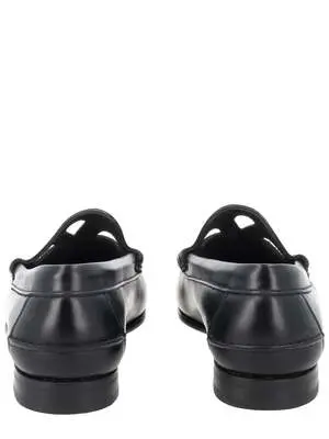 Hereu Leather Cut-out Moccasin